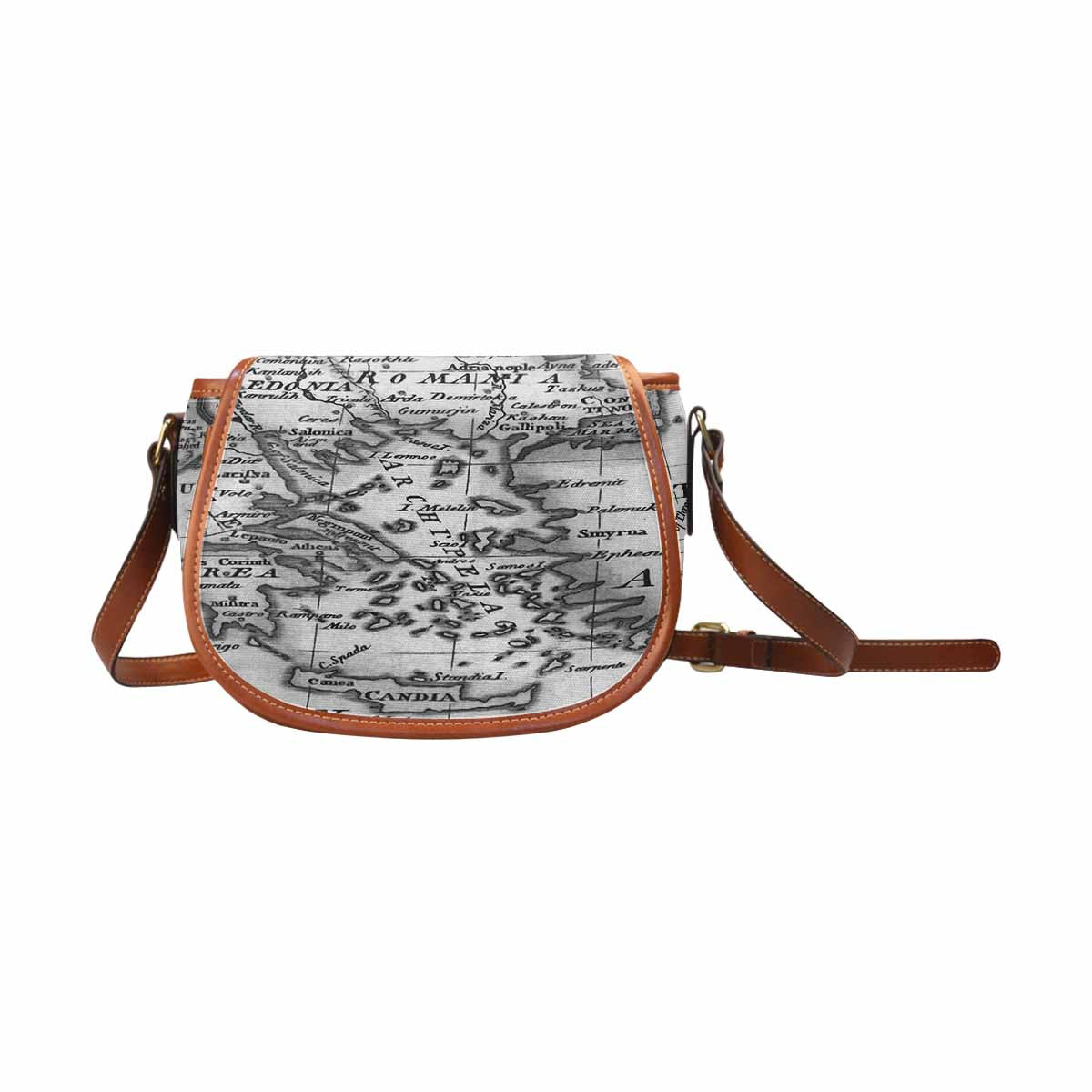 Antique Map design Handbag, saddle bag, Design 20 – VictorianTimes